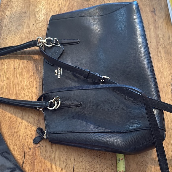 Coach | Bags | Coach Multi Compartment Toteblack | Poshmark